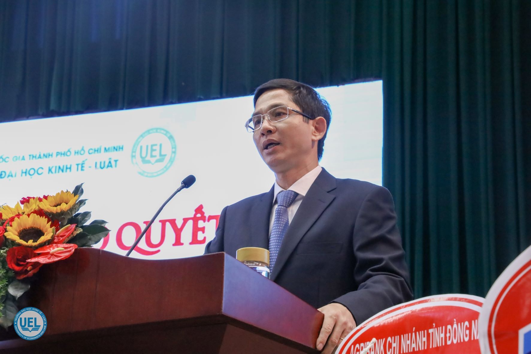 PGS.TS Hoàng Công Gia Khánh Hiệu trưởng Trường Đại học Kinh tế - Luật